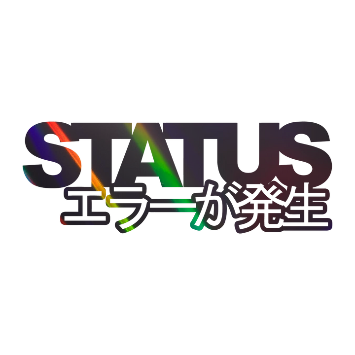 S T I C K E R S – Status Error