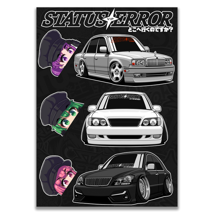 S T I C K E R S – Status Error